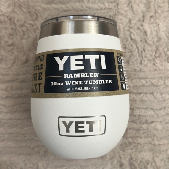 Yeti | Kitchen | Yeti Rambler Oz Wine Tumbler With Magslider Lid New ...